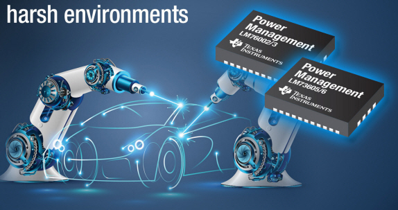 TI, 고집적ㆍ넓은 전압 입력 동기식 컨버터 발표