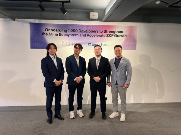 Mina Foundation, SmartOSC와 개발자 1천명 양성∙ZKP 생태계 확장 위한 MOU 체결