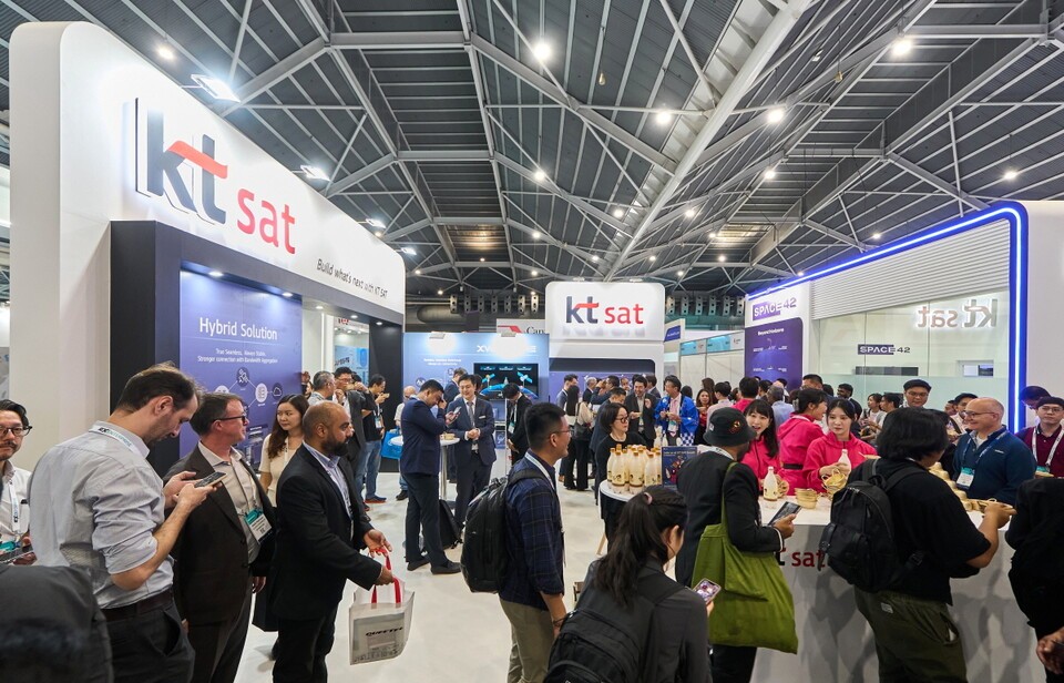 KT SAT, 새틀라이트아시아 2025서 ‘다중궤도 솔루션’ 알렸다