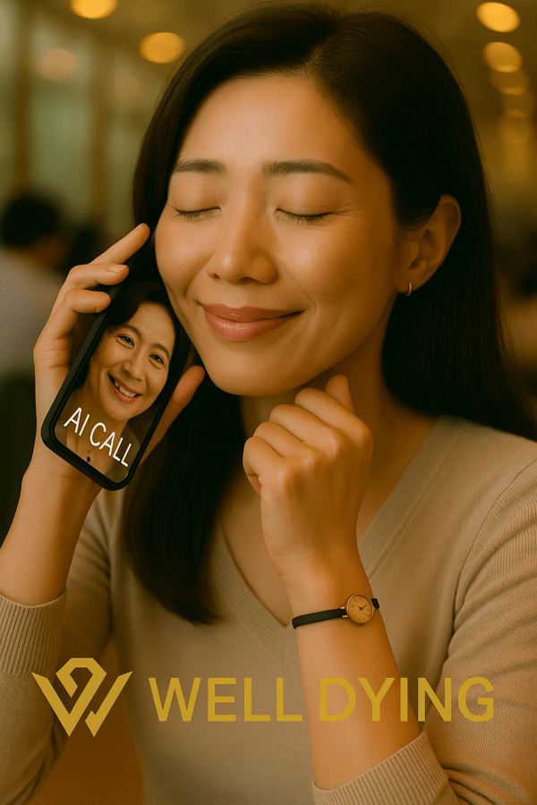 더웰다잉, ‘하늘로 거는 전화(SkyCall)’에 대한 추가 특허 출원